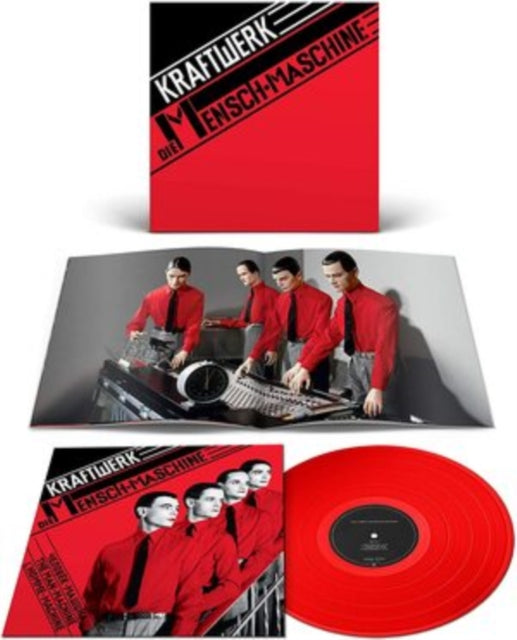 KRAFTWERK - DIE MENSCH MASCHINE (GERMAN VERSION/180G/RED TRANSLUCENT V ...
