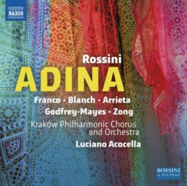 FRANCO,EMMANUEL - ROSSINI: ADINA (Music CD) – SoundsLikeVinyl