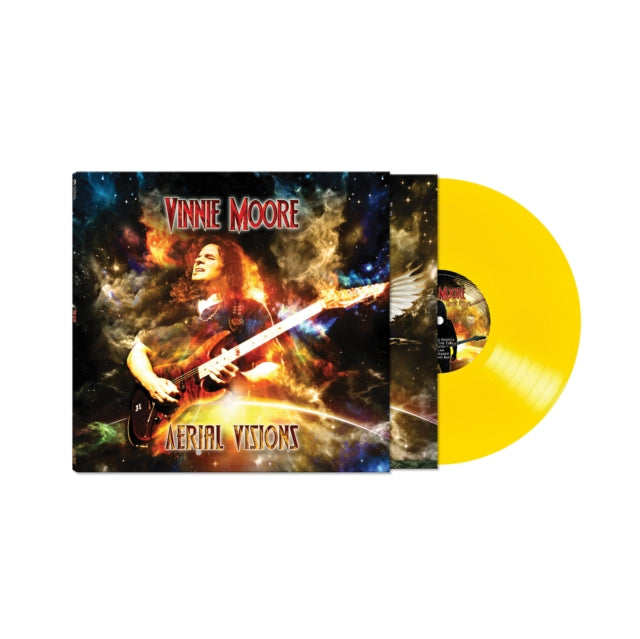 MOORE,VINNIE - AERIAL VISIONS (LIMITED EDITION/YELLOW VINYL) (Vinyl LP ...