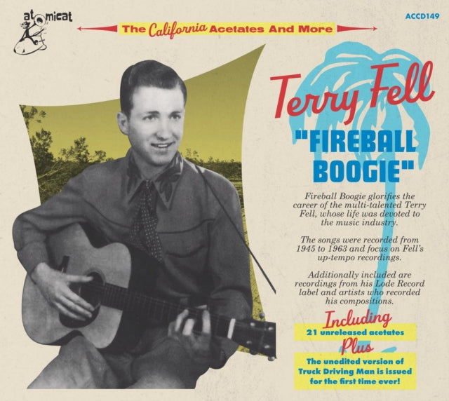FELL,TERRY - FIREBALL BOOGIE (3CD) (Music CD) – SoundsLikeVinyl