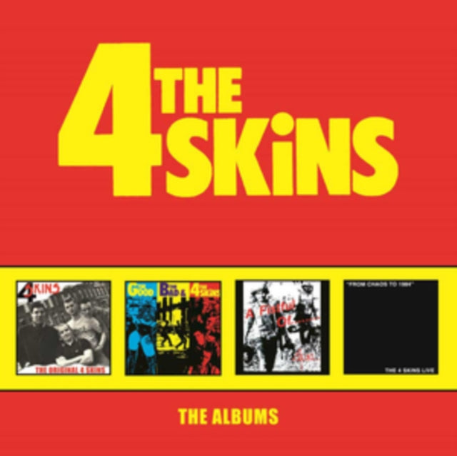 4 SKINS - ALBUMS (4CD BOX) (Music CD) – SoundsLikeVinyl
