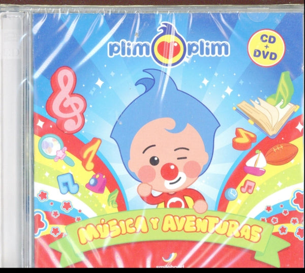 PLIM PLIM - MUSICA Y AVENTURA (CD/DVD) (CD) – SoundsLikeVinyl