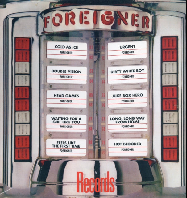 FOREIGNER - RECORDS: GREATEST HITS (ANNIV EDITION) (Vinyl LP ...
