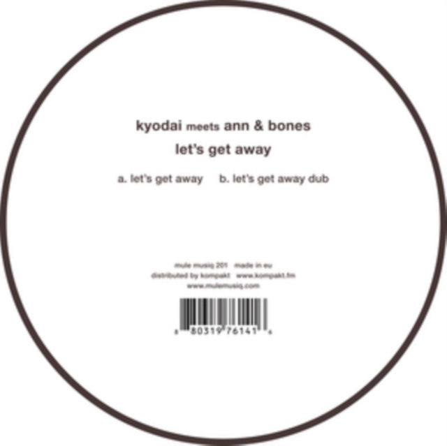 KYODAI MEETS ANN & BONES - LET'S GET AWAY (Vinyl LP) – SoundsLikeVinyl