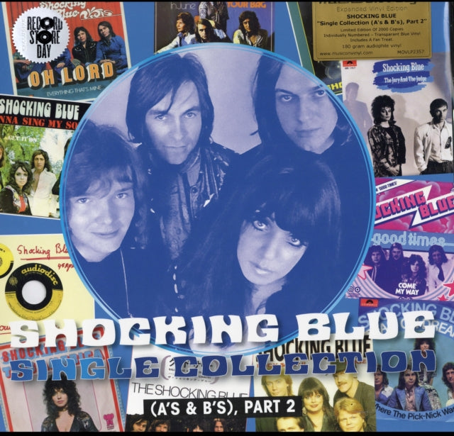 SHOCKING BLUE - SINGLE COLLECTION (A'S & B'S) PART 2 (2LP/180G/GATEFOL ...